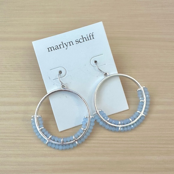 Marlyn Schiff Jewelry Marlyn Schiff Hannah Beaded Hoop Earrings